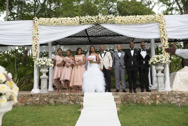 Kundai Dube and Raphael Kangai's Garden Glam Wedding at Imba Matombo